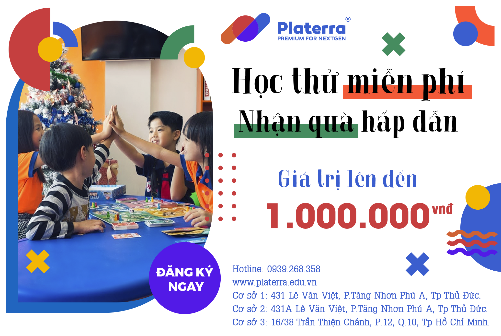 HỌC THỬ MIỄN PHÍ - NHẬN QUÀ HẤP DẪN